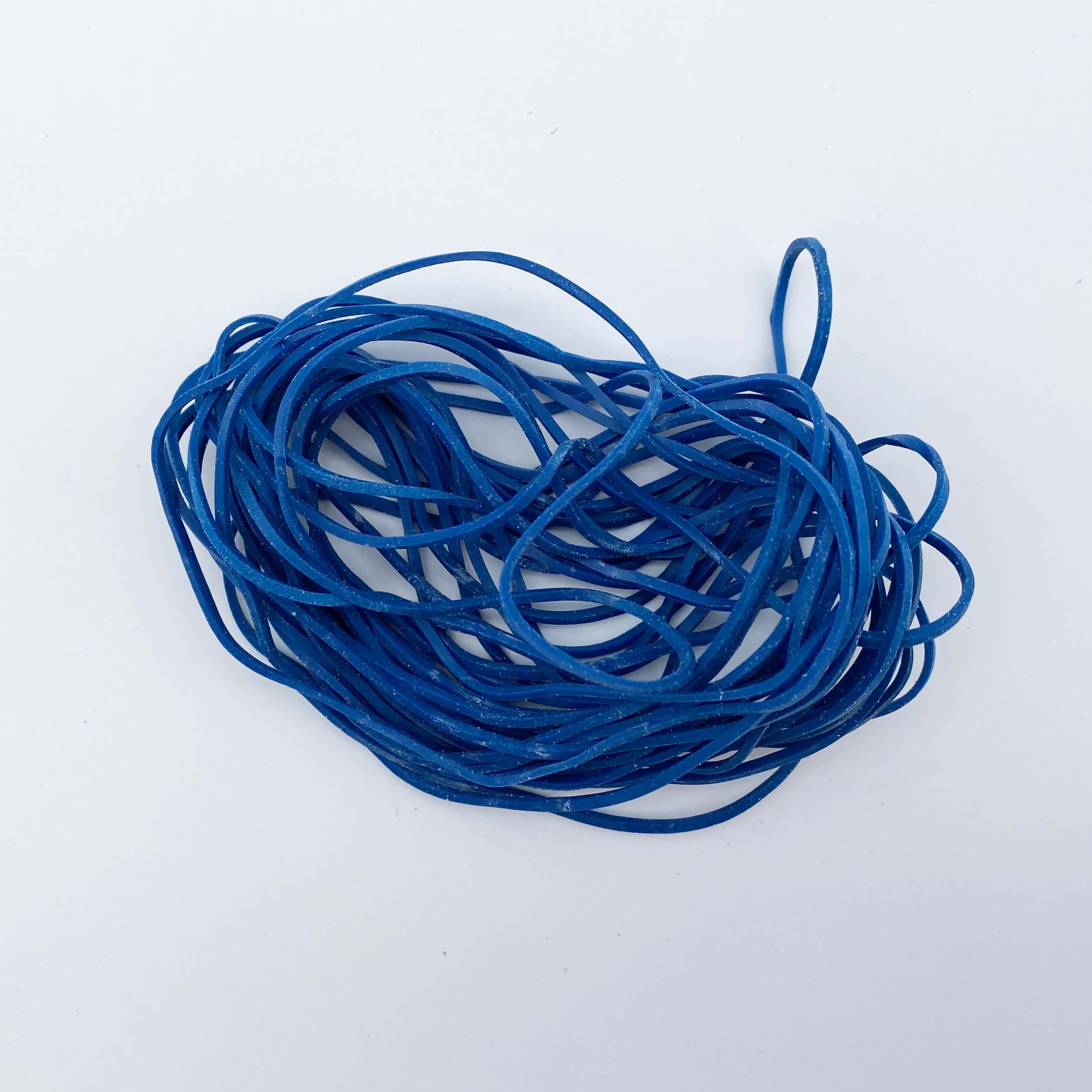 Leitner Flashcards Gummiband 25er Set Blau - Confetti Campus