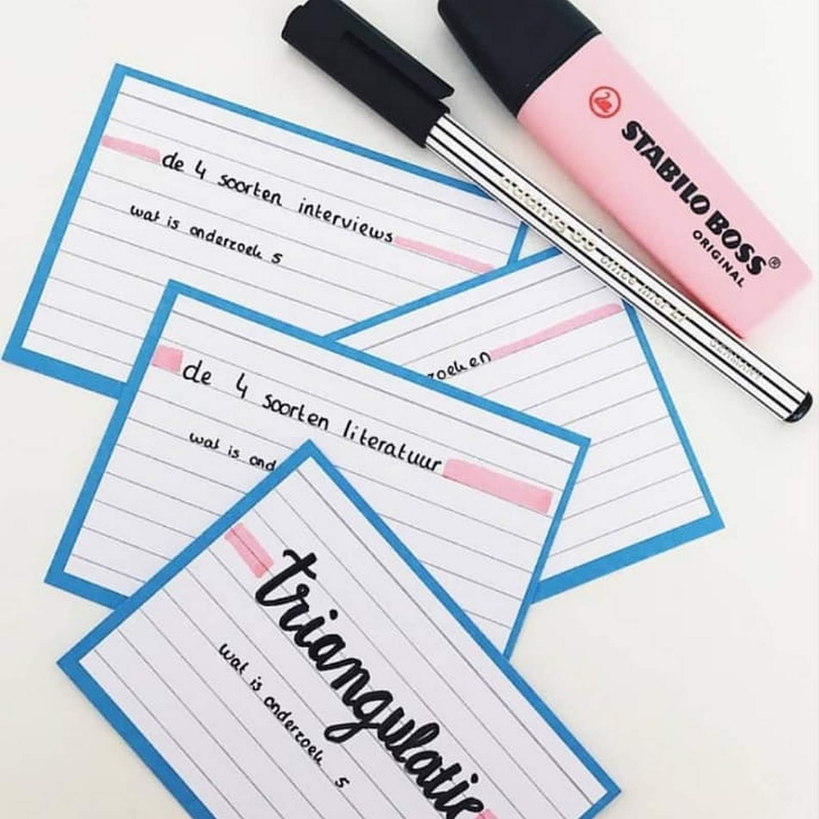 Leitner Flashcards Karteikarten Alle Kollektionen 1100 Stück A7 ...
