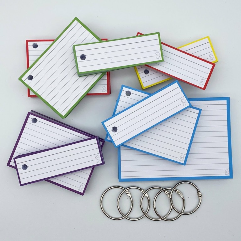 Karteikarten: welches Format ist das richtige? - Confetti Campus