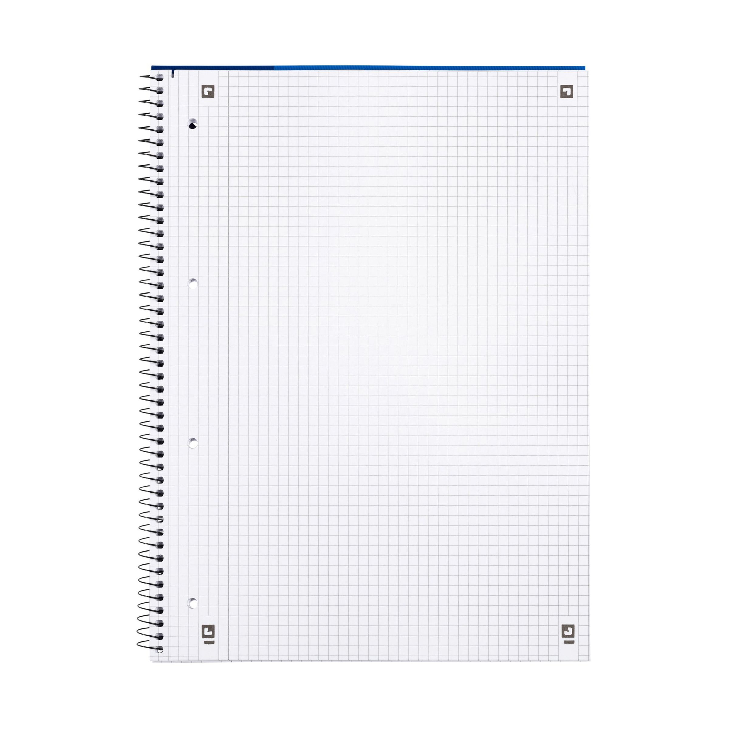 Oxford Collegeblock Kariert A4 blau - Confetti Campus