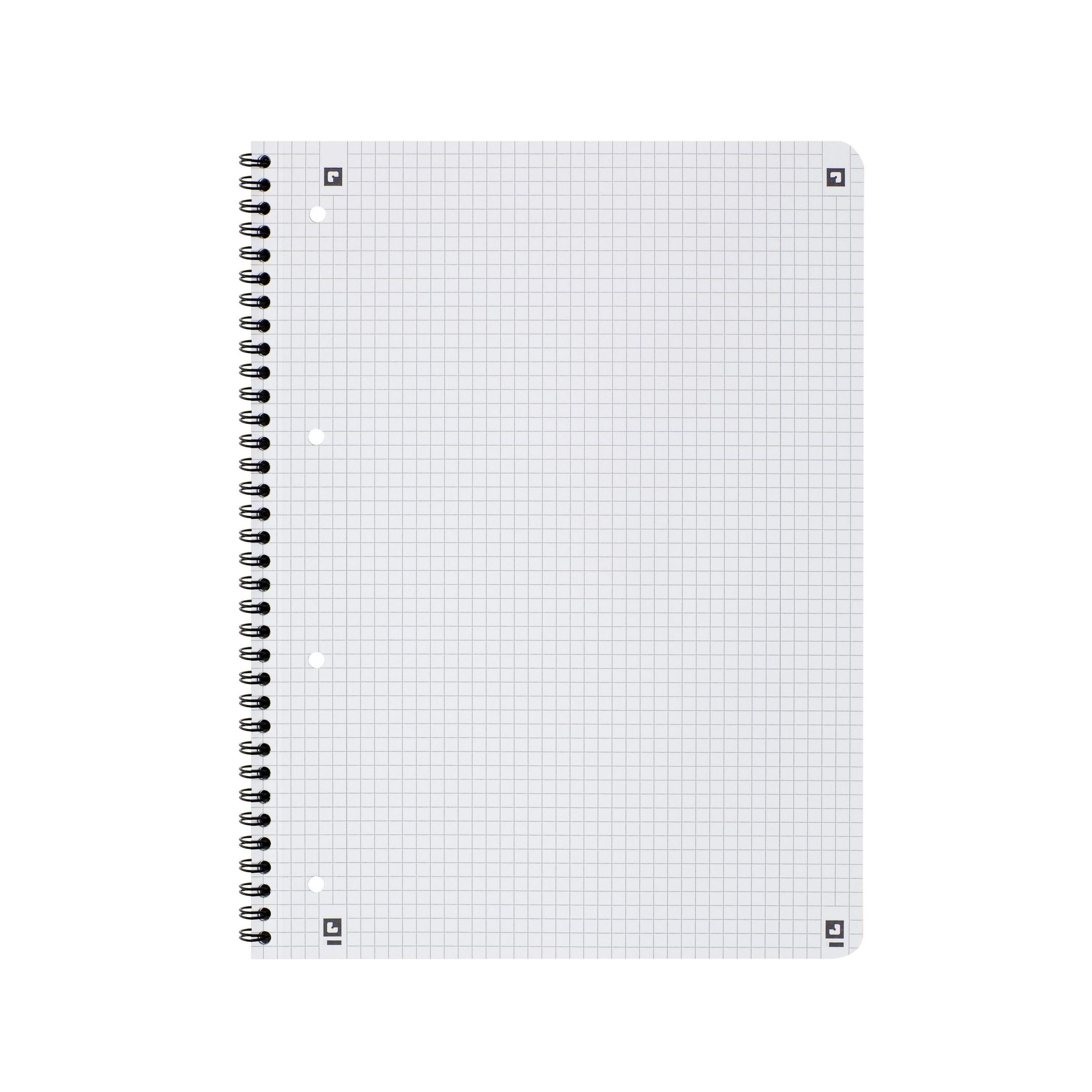 Oxford Collegeblock Touch' Kariert Lineatur 28 A4 Schwarz - Confetti Campus