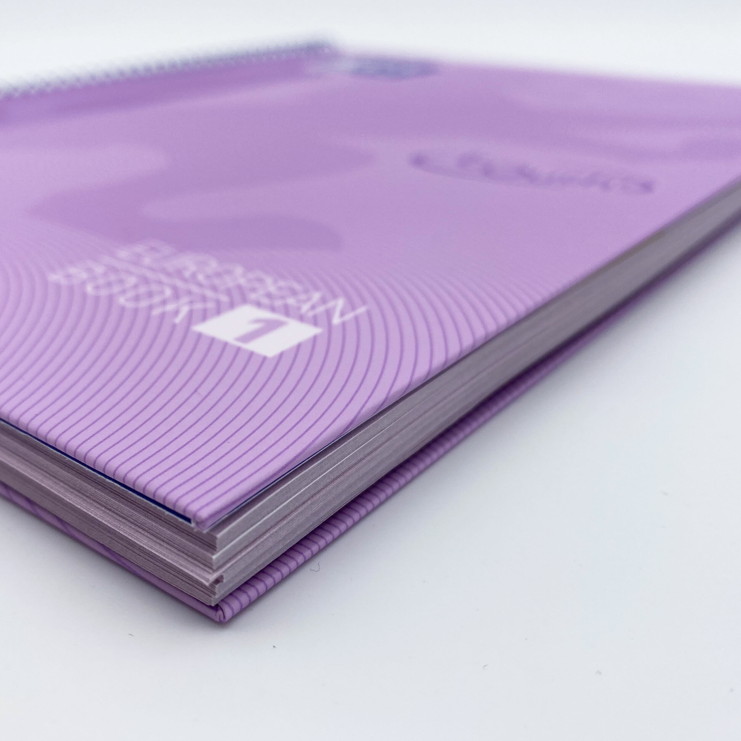 OXFORD EUROPEAN BOOK 1 Hardcover Collegeblock mit Rand Kariert Violett ...