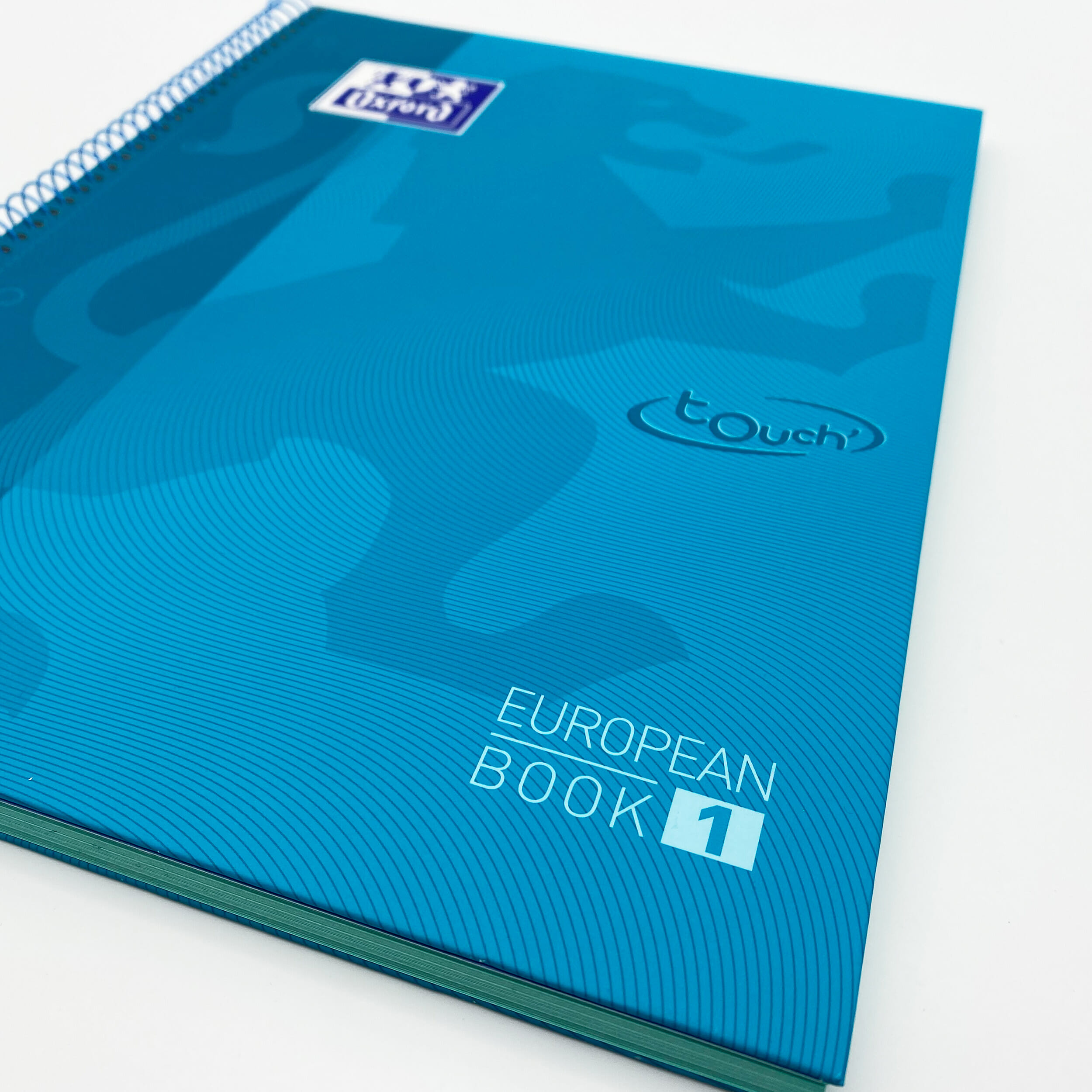 OXFORD EUROPEAN BOOK 1 Hardcover Collegeblock mit Rand Kariert Indigo ...