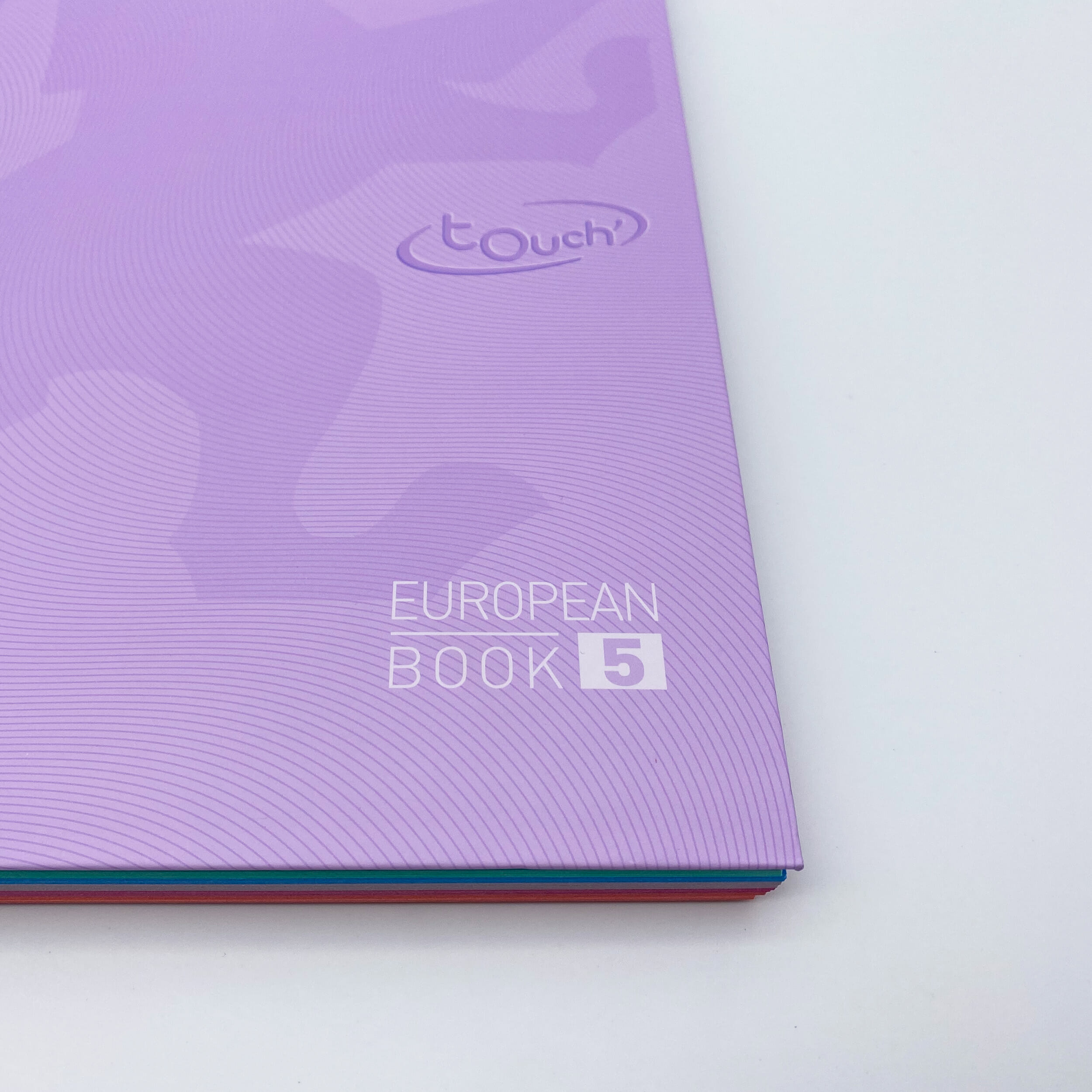 EUROPEAN BOOK 5 Liniert Flieder - Collegeblock für alle Fächer