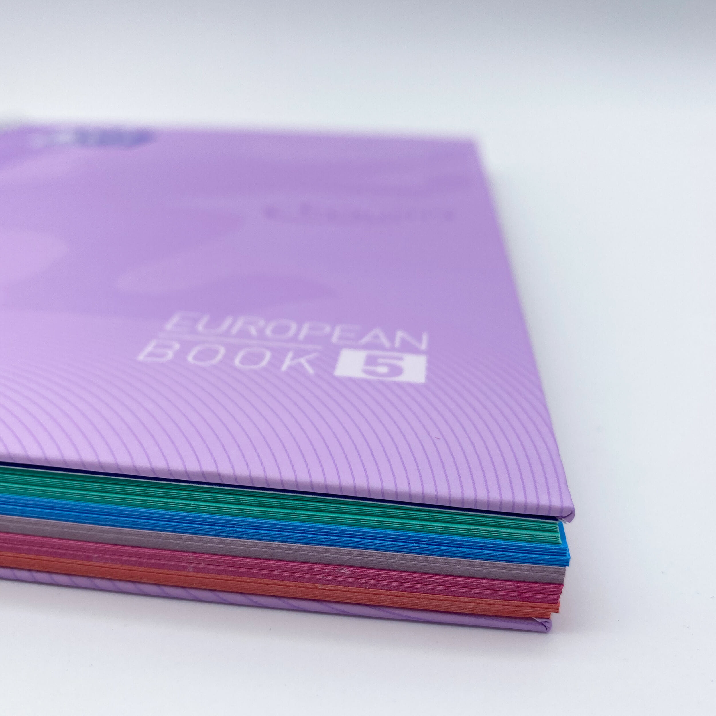 EUROPEAN BOOK 5 Liniert Flieder - Collegeblock für alle Fächer