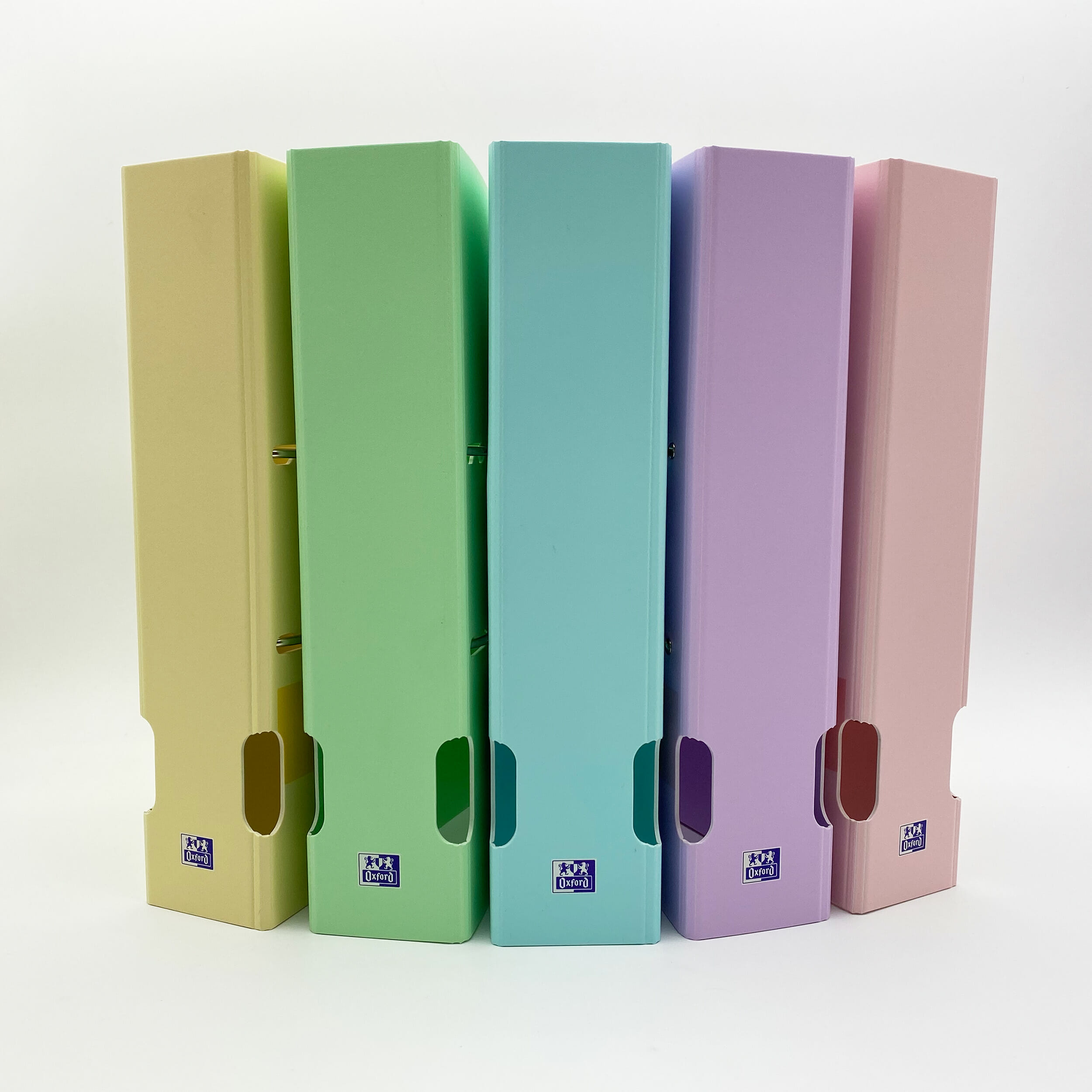 OXFORD LIVE & GO Ordner Pastell Gelb - Confetti Campus