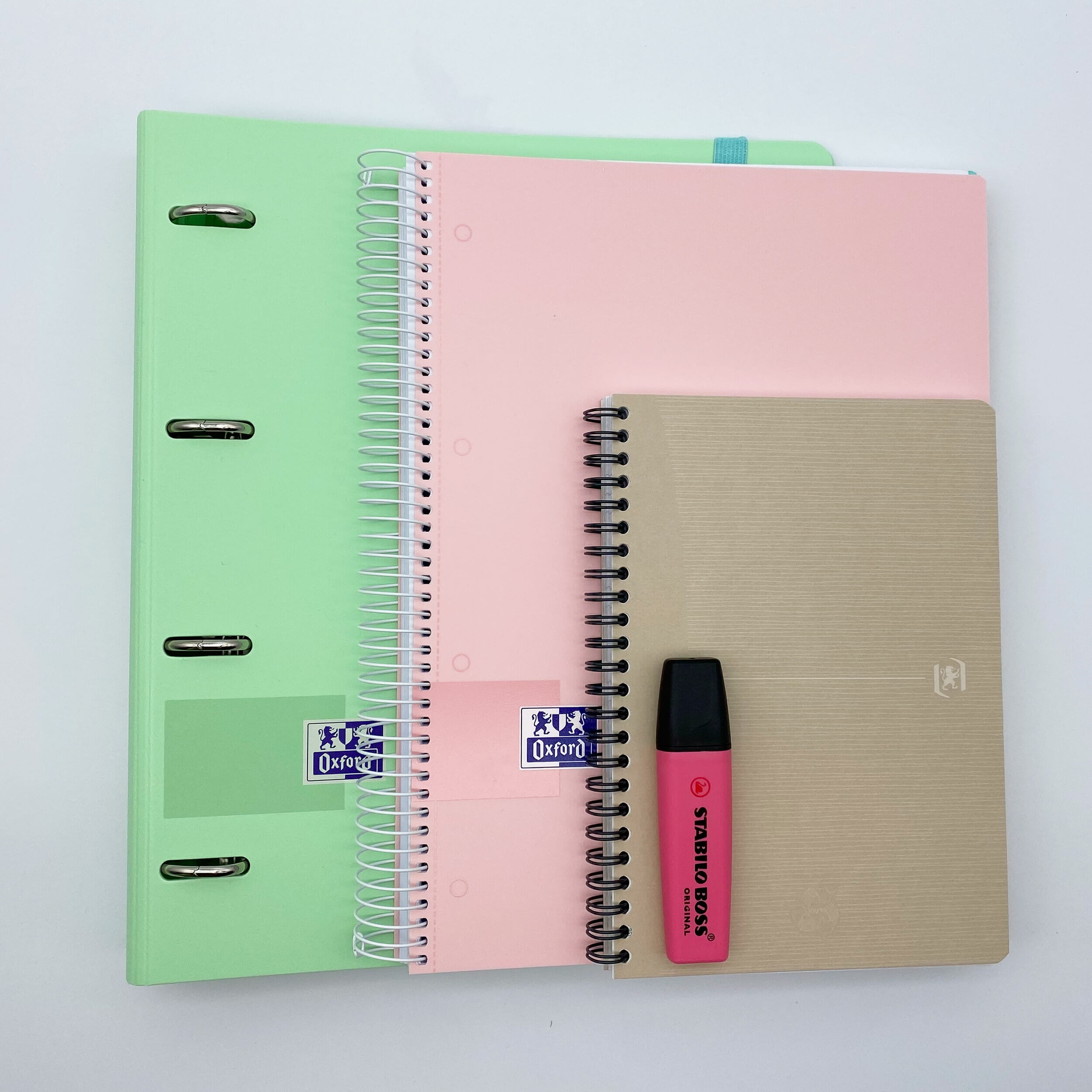 Uni Essentials Set Pink & Green