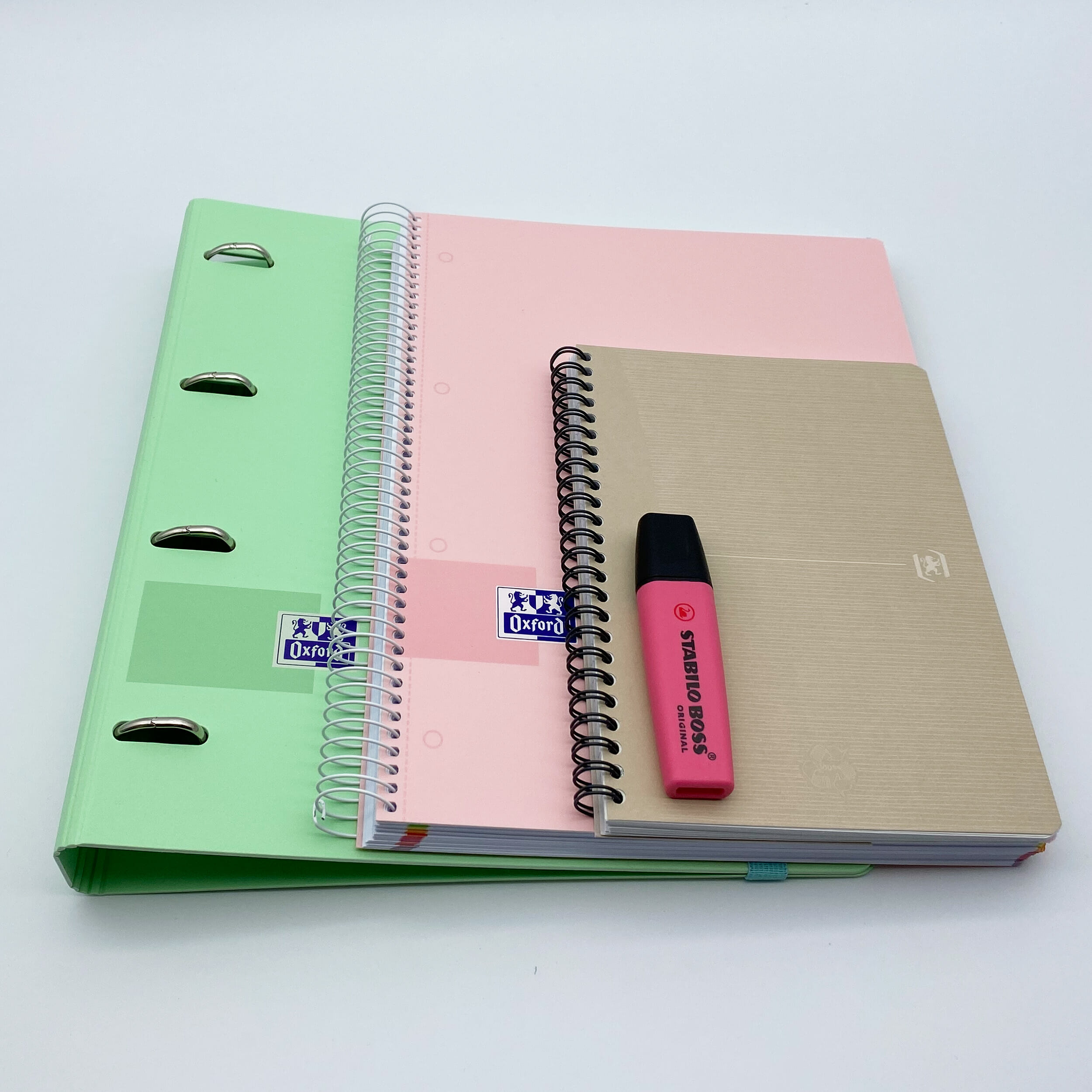 Uni Essentials Set Pink & Green