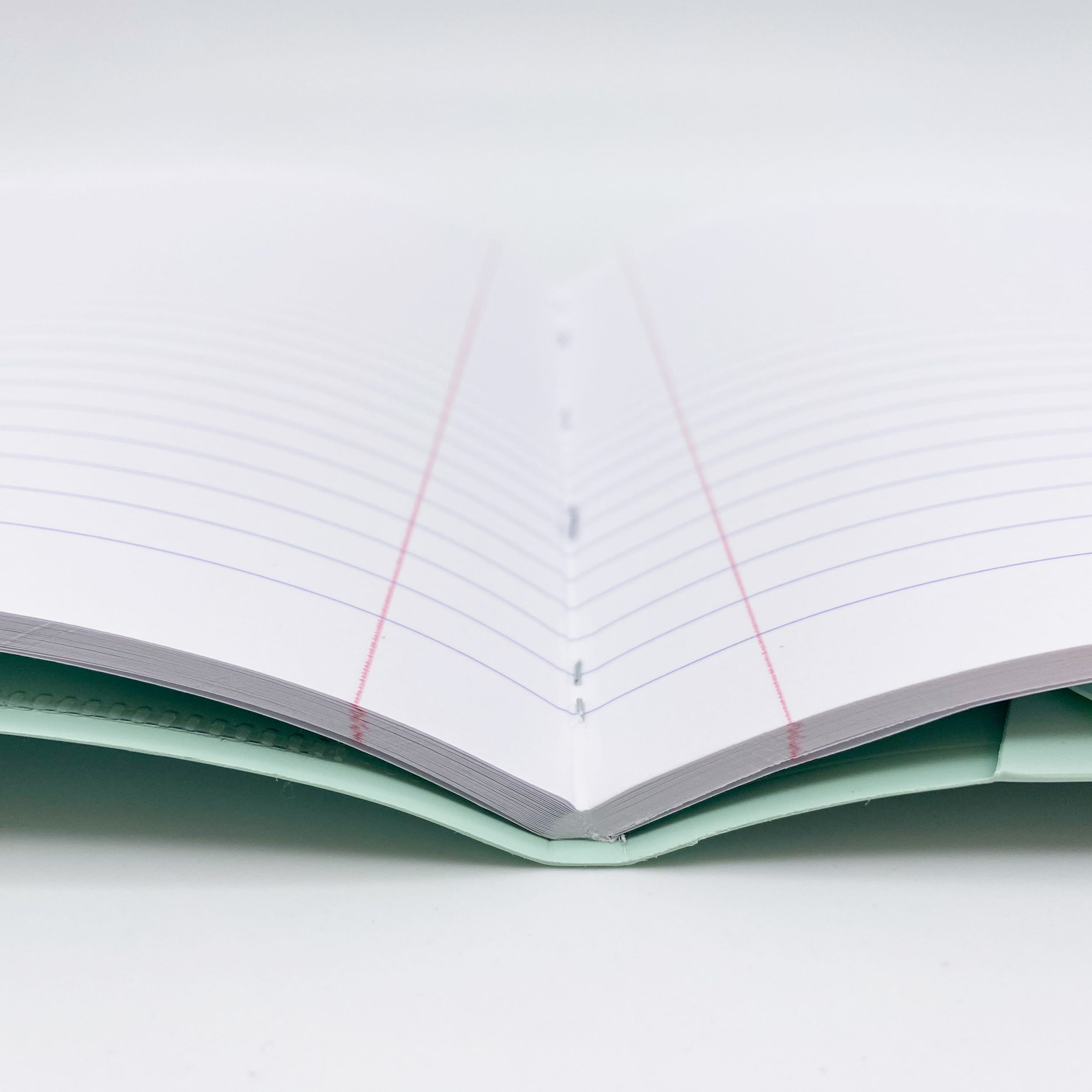 Oxford easyBook® Heft mit integriertem Hefter A4 Liniert Pastellgrün