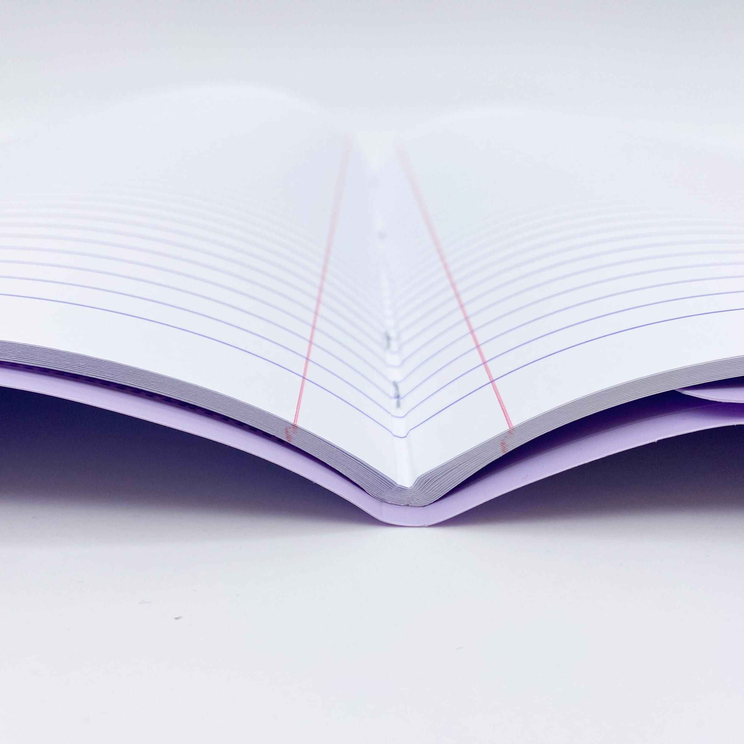 Oxford easyBook® Heft mit integriertem Hefter A4 Liniert Flieder