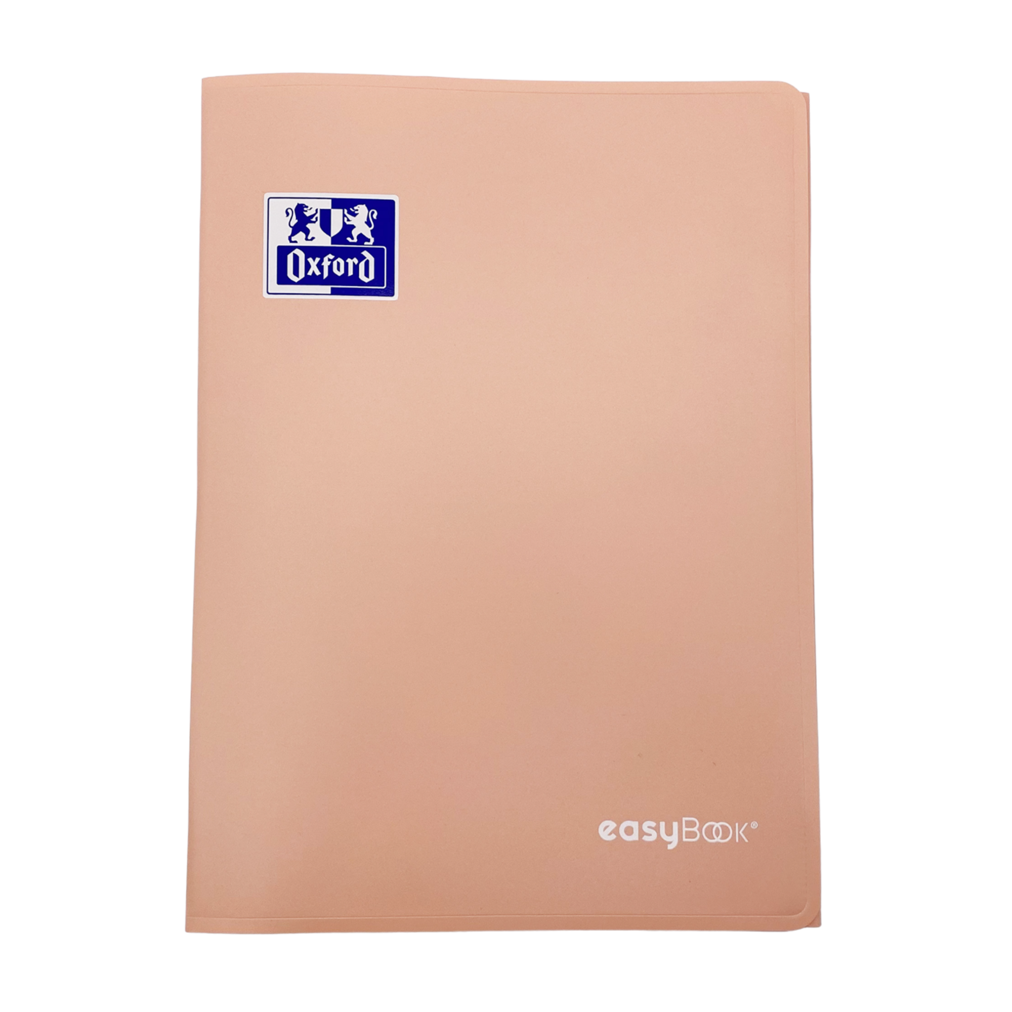 Oxford easyBook® Heft mit integriertem Hefter A4 Liniert Pfirsich