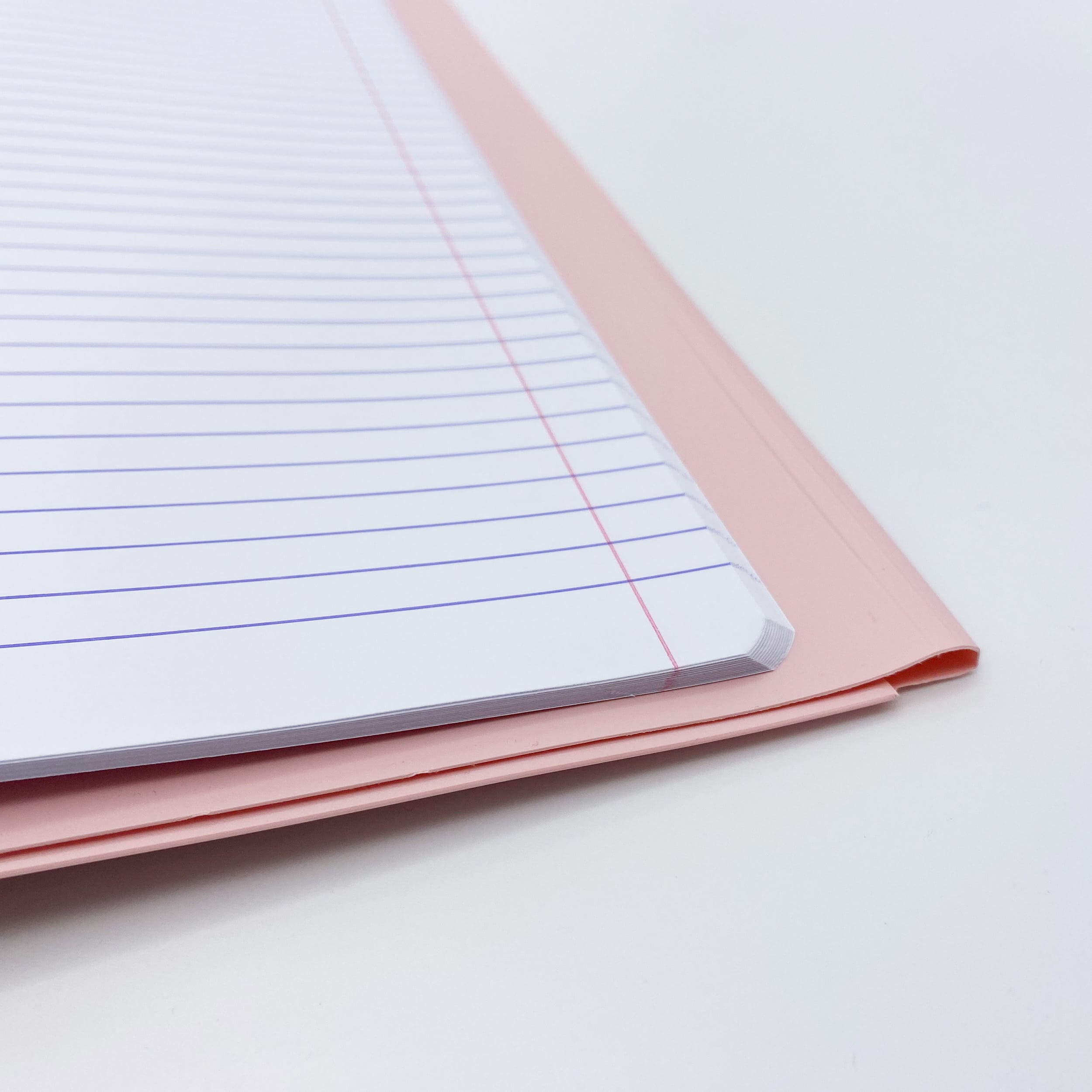 Oxford easyBook® Heft mit integriertem Hefter A4 Liniert Rosa