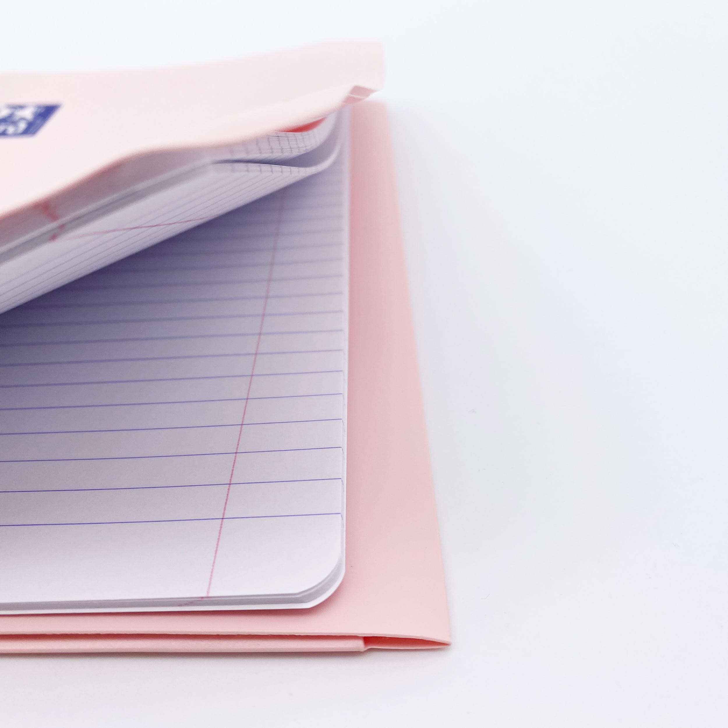 Oxford easyBook® Heft mit integriertem Hefter A4 Liniert Rosa