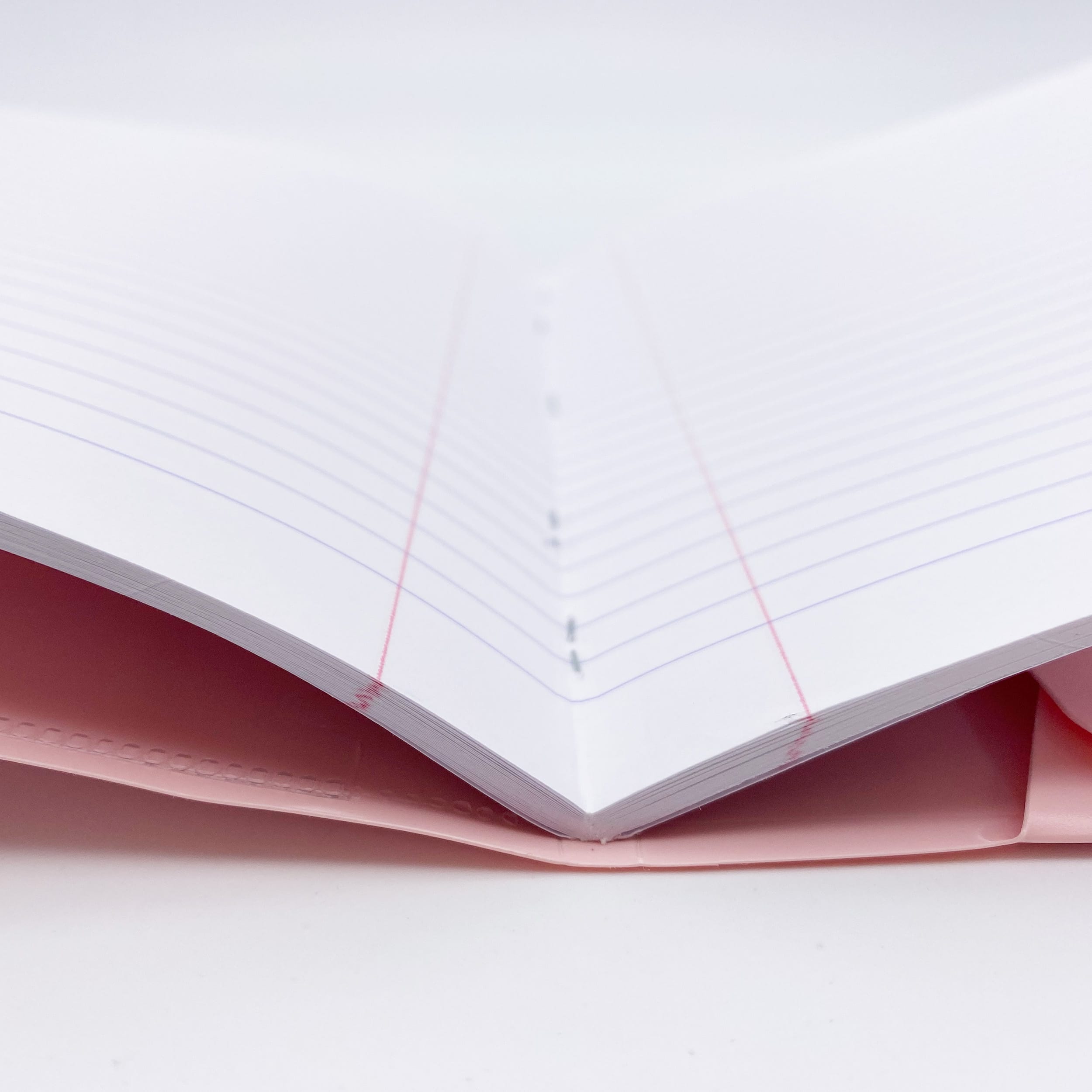 Oxford easyBook® Heft mit integriertem Hefter A4 Liniert Rosa