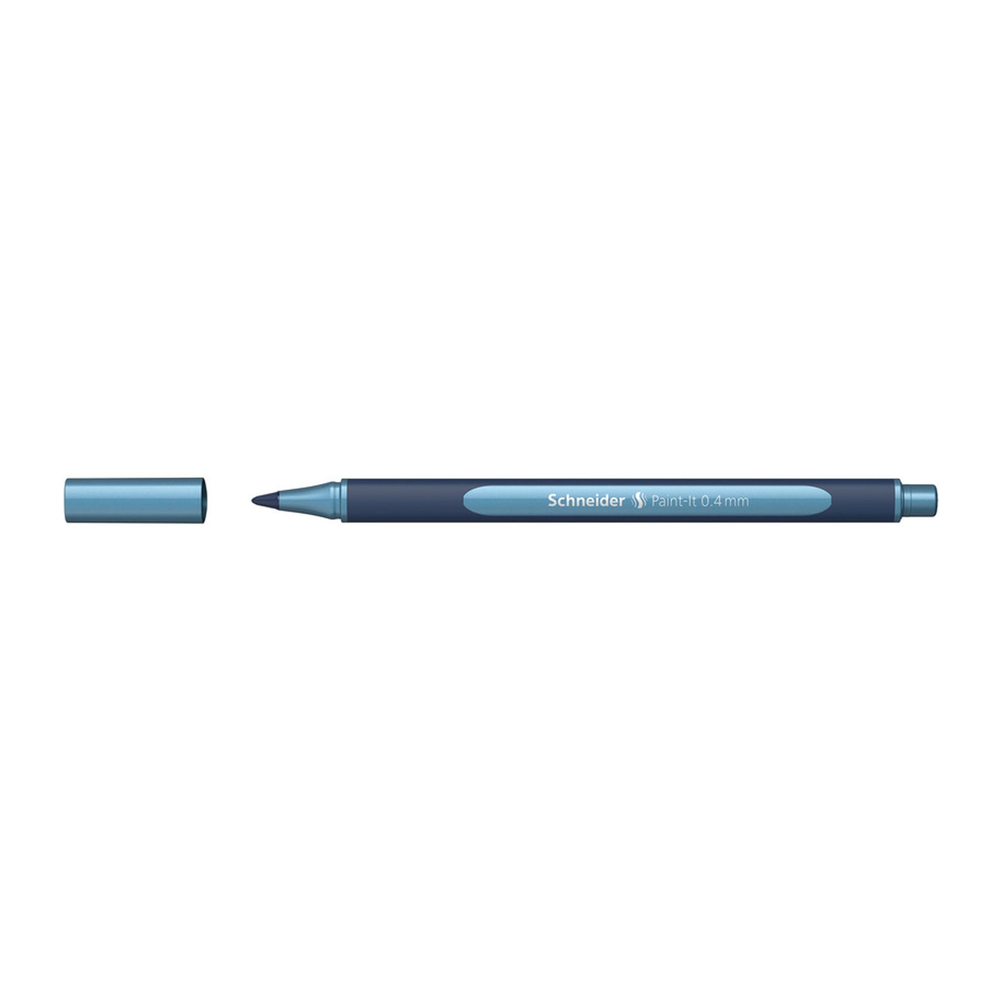 Schneider Rollerball Metallic-Stift Blau - Confetti Campus