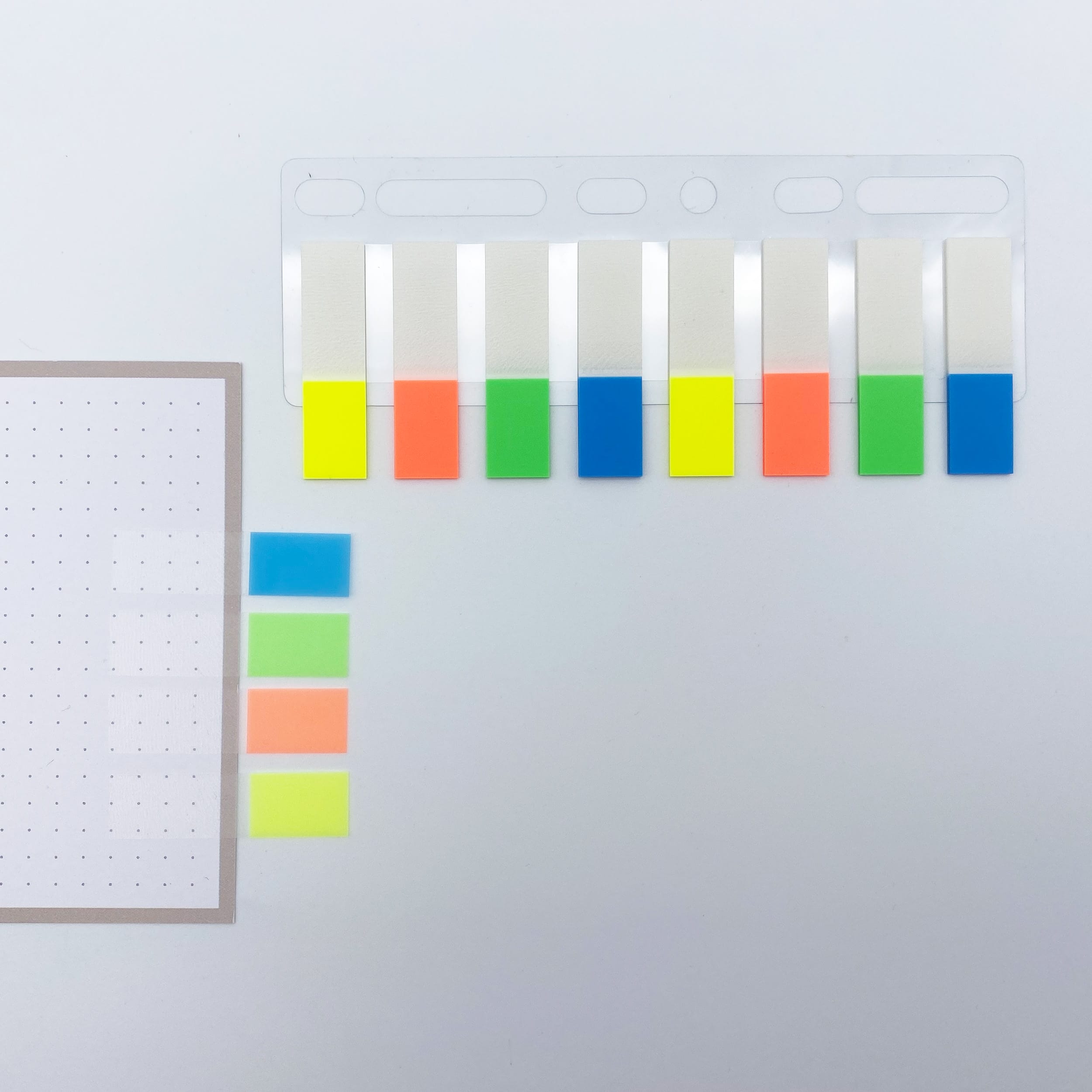 Brunnen Sticky-Tabs Index Mini mit Schmalen Klebe-Registern