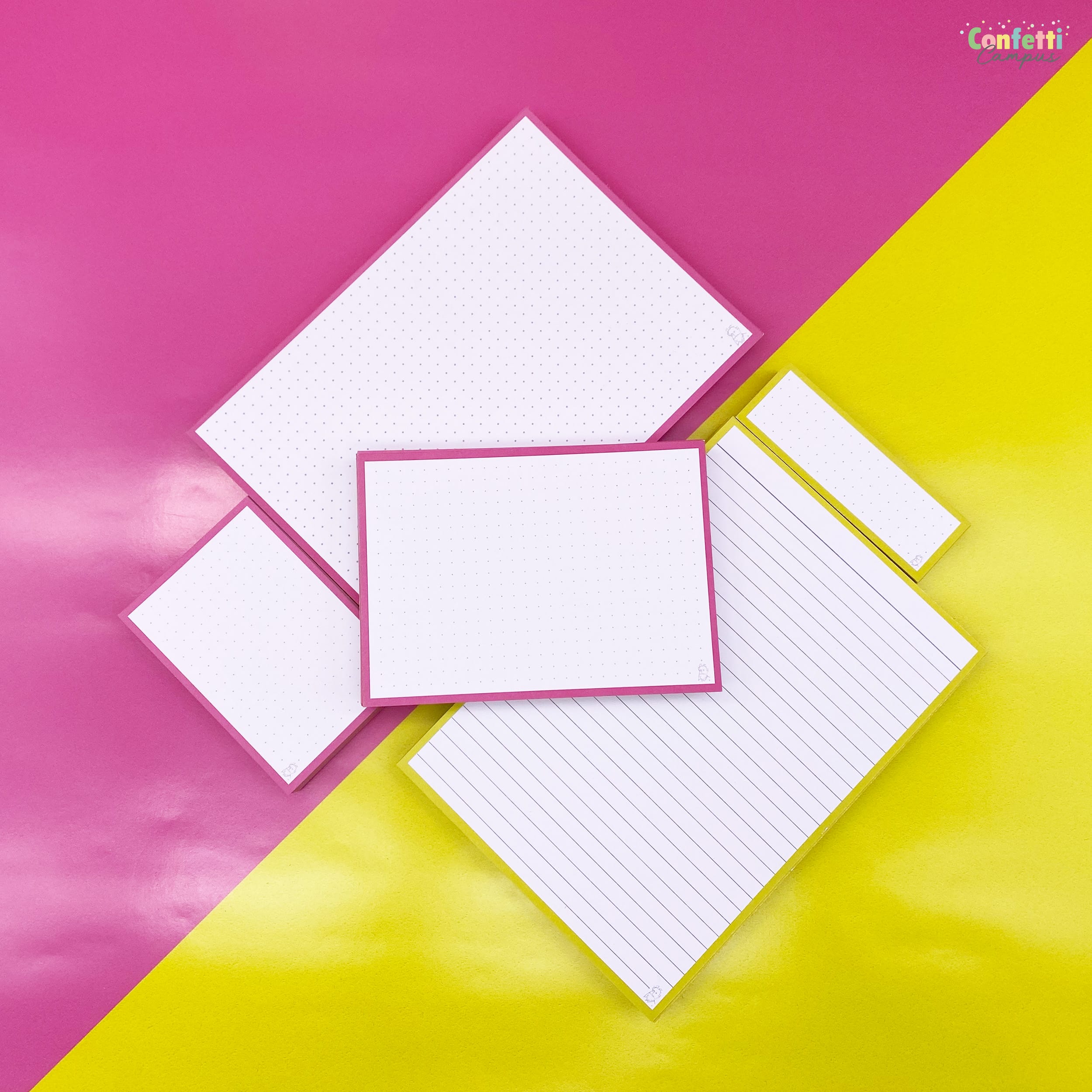 Leitner Flashcards® DUO Karteikarten A6 Mango-Himbeere