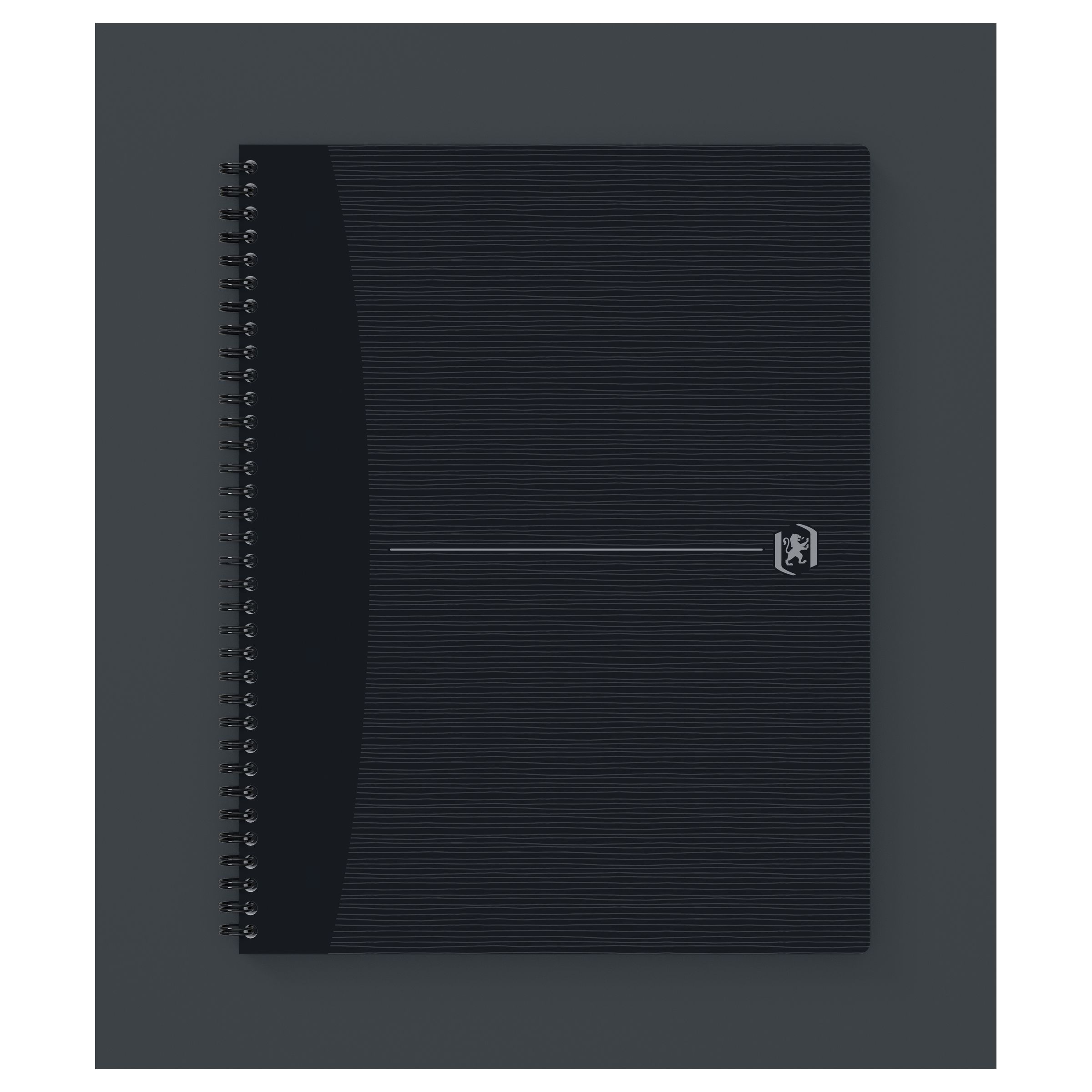 OXFORD Origins Premium Collegeblock A4 Liniert Schwarz | Confetti Campus