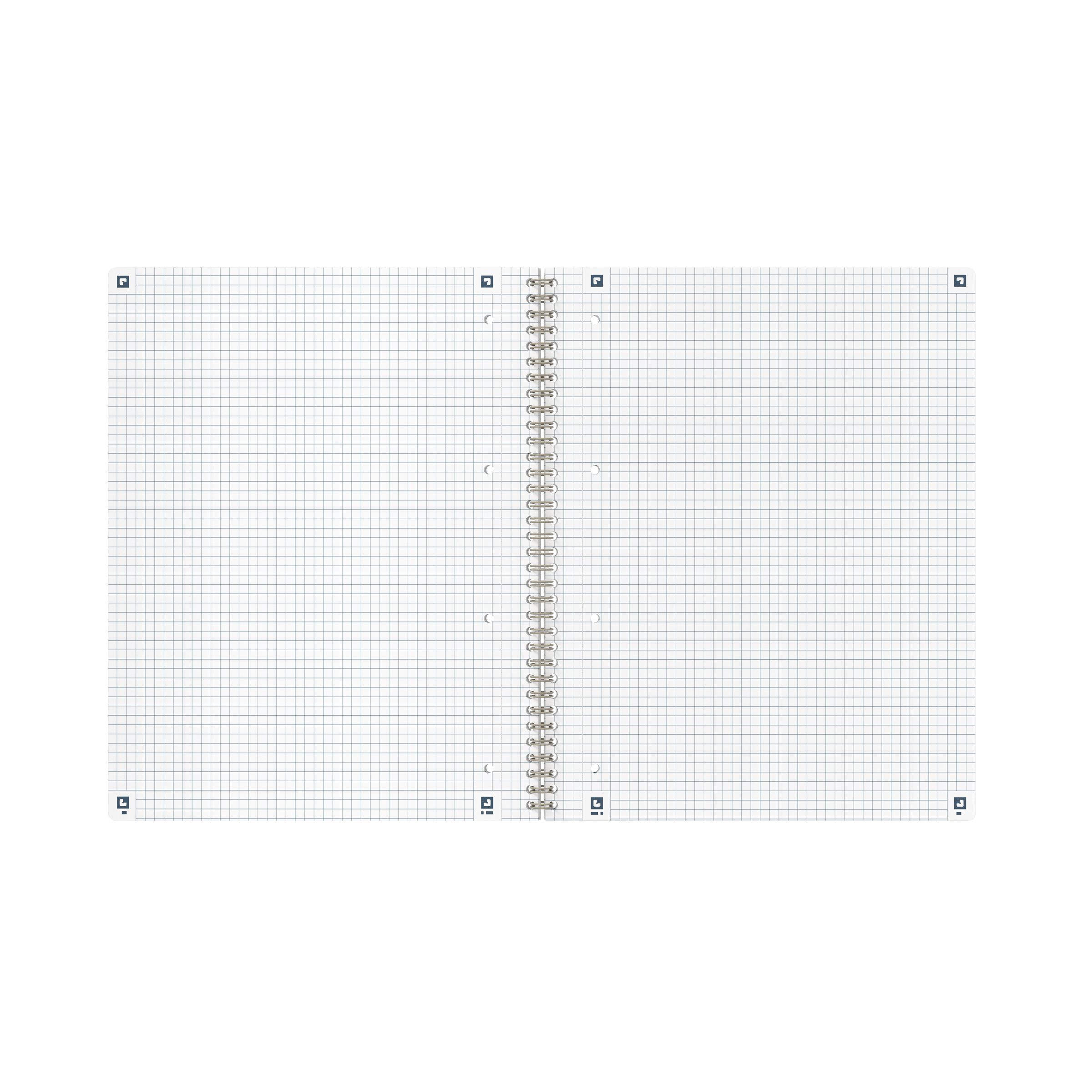 OXFORD Origins Premium Collegeblock A4 Kariert Grau | Confetti Campus