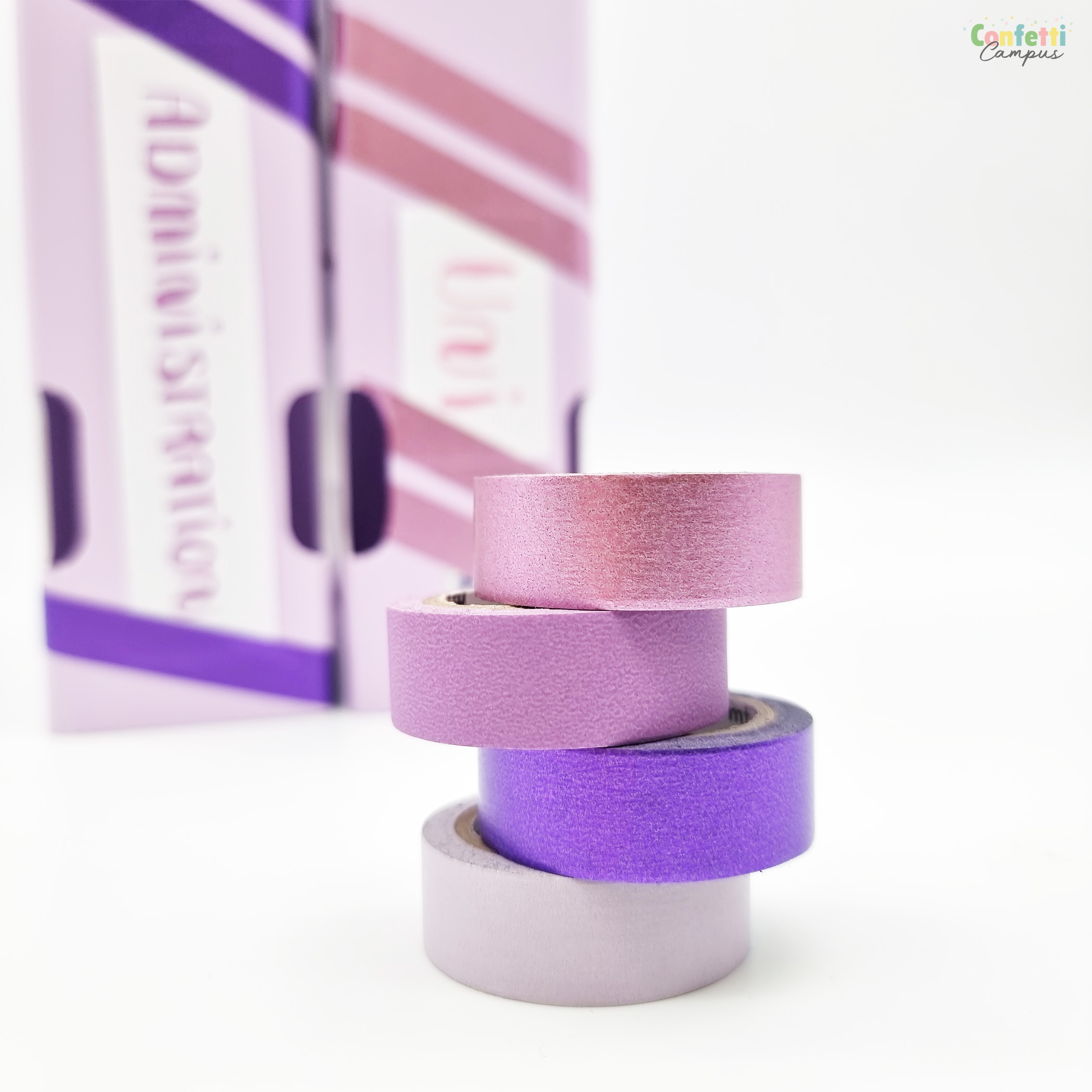 mt Washi Tape Matt Lila - Confetti Campus