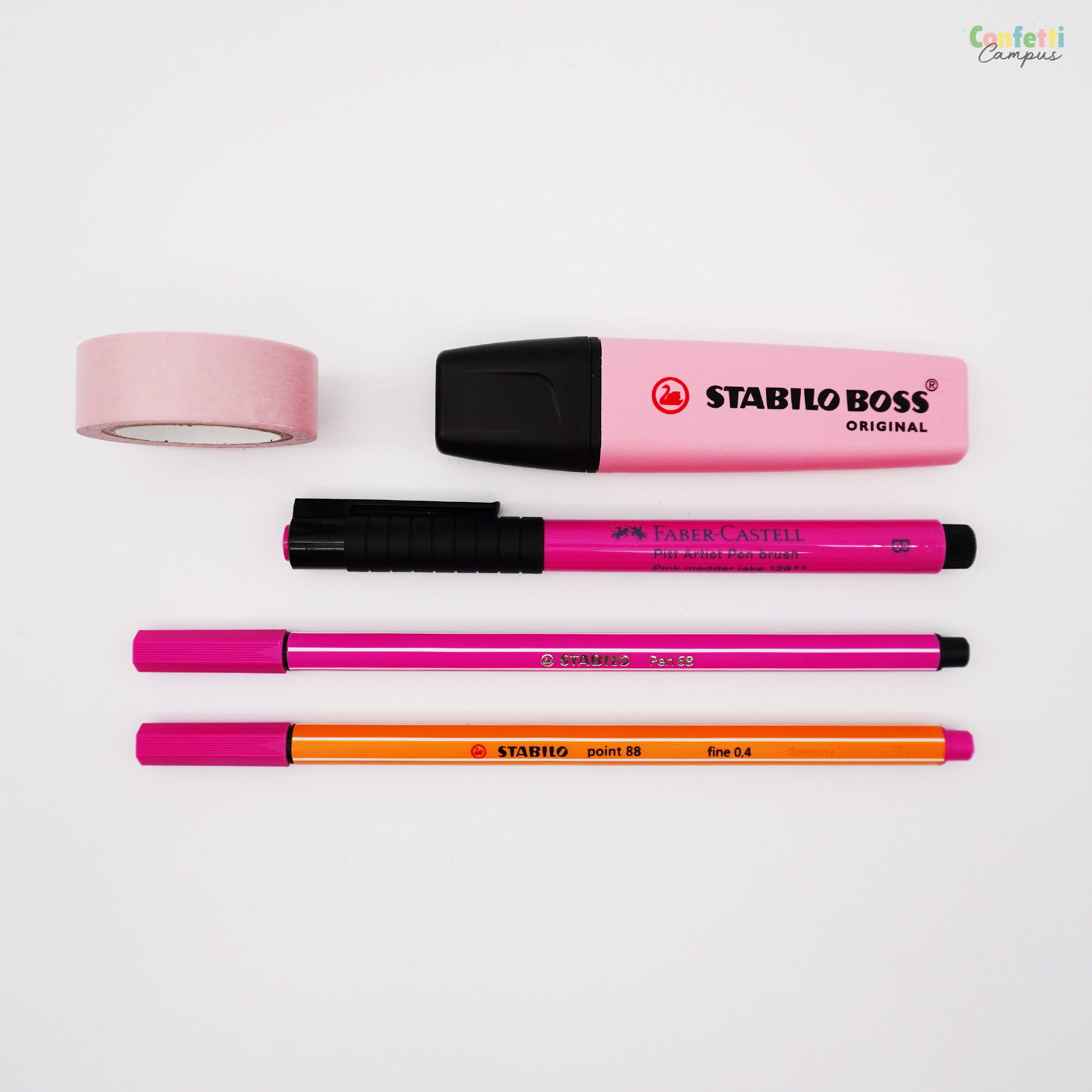 Stifteset Pink