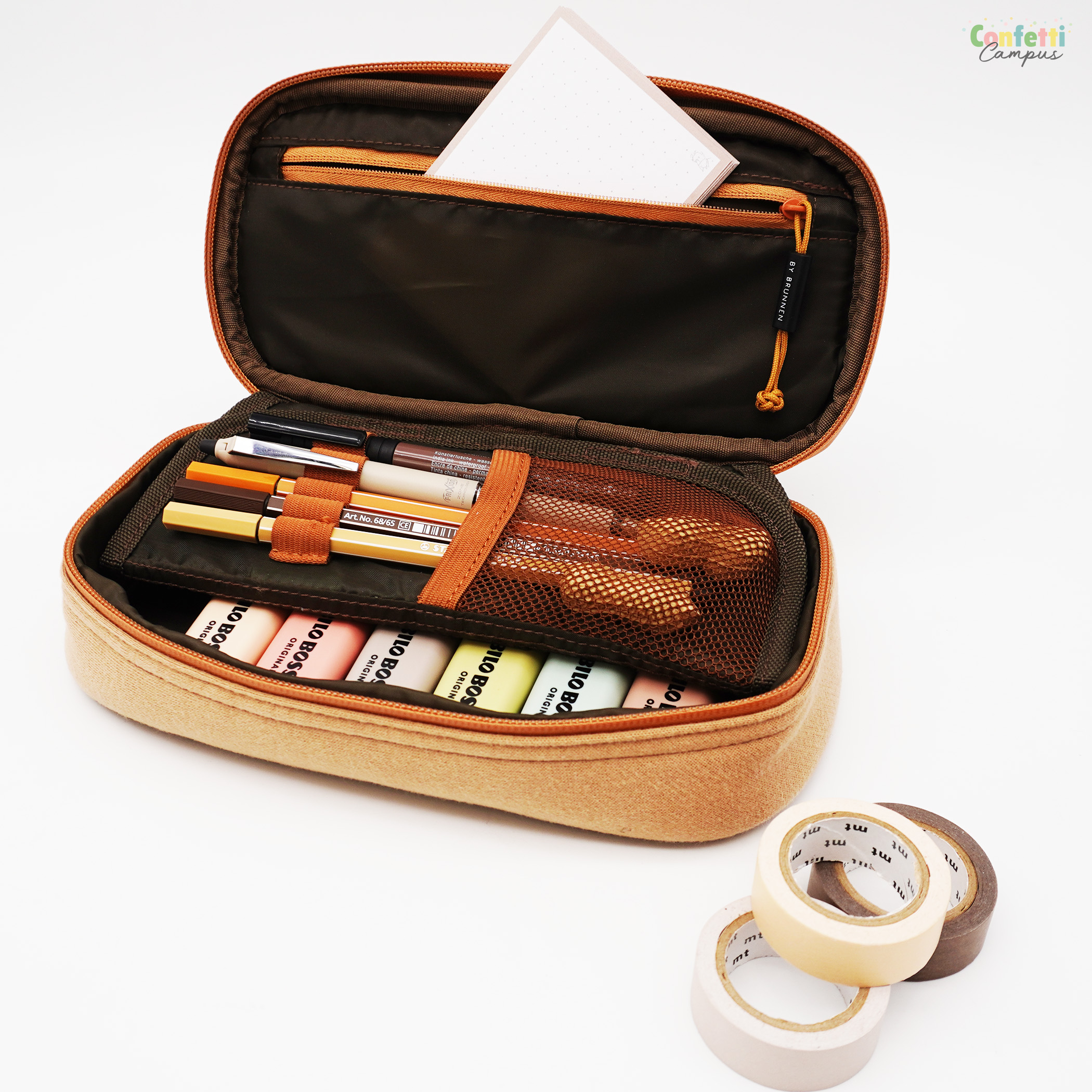 BRUNNEN s'maepp Federmappe XL Mocha