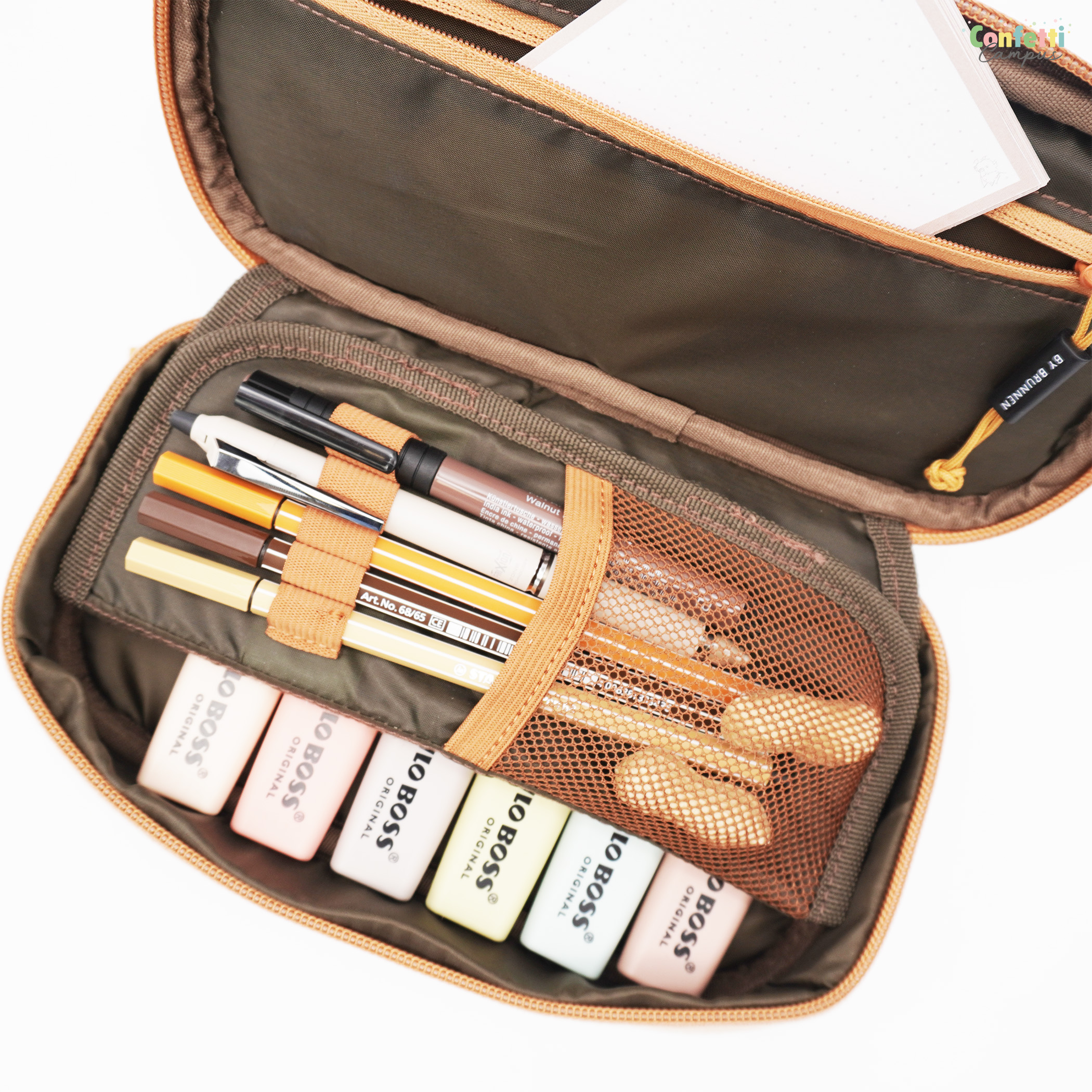 BRUNNEN s'maepp Federmappe XL Mocha