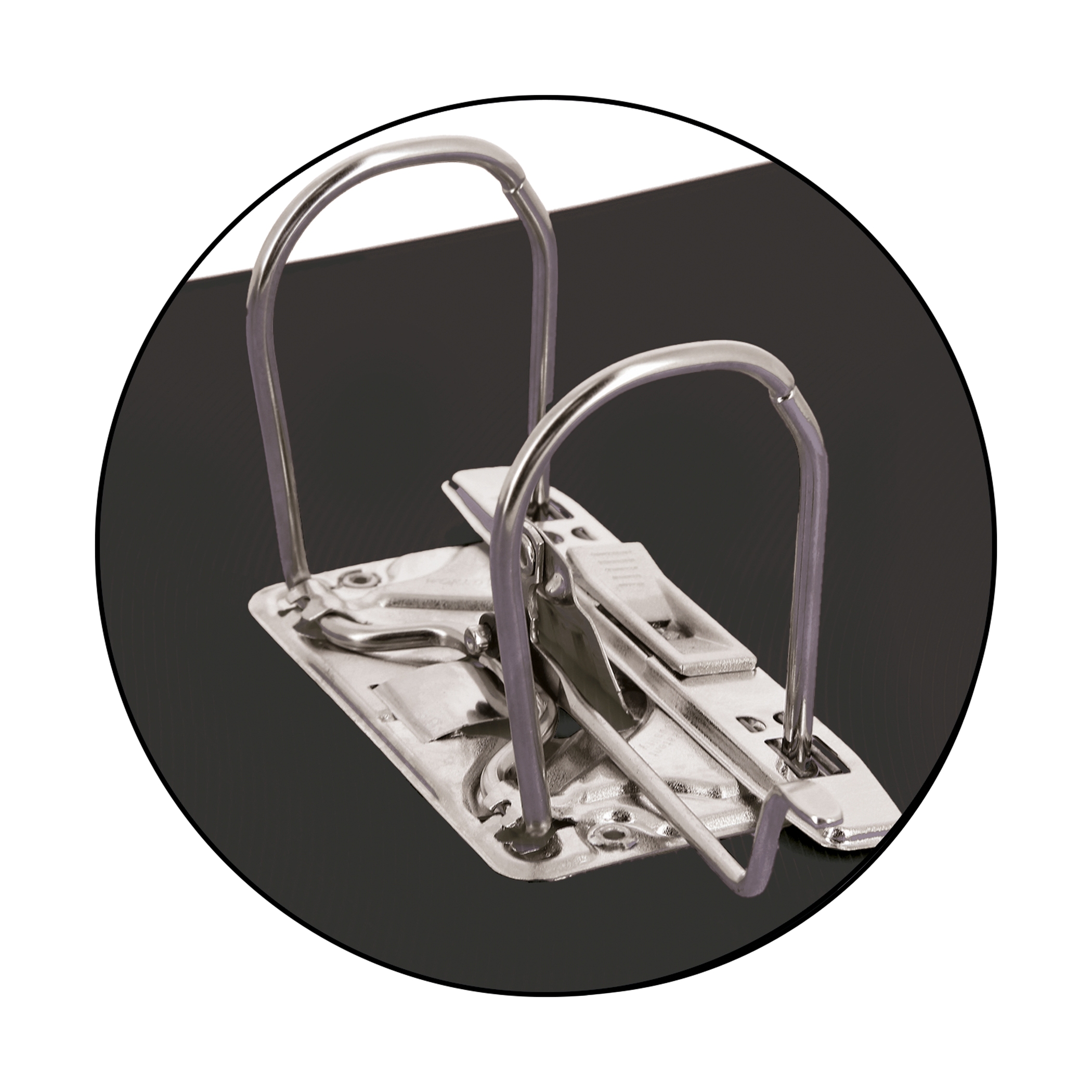 OXFORD LIVE & GO Ordner Schwarz - Confetti Campus