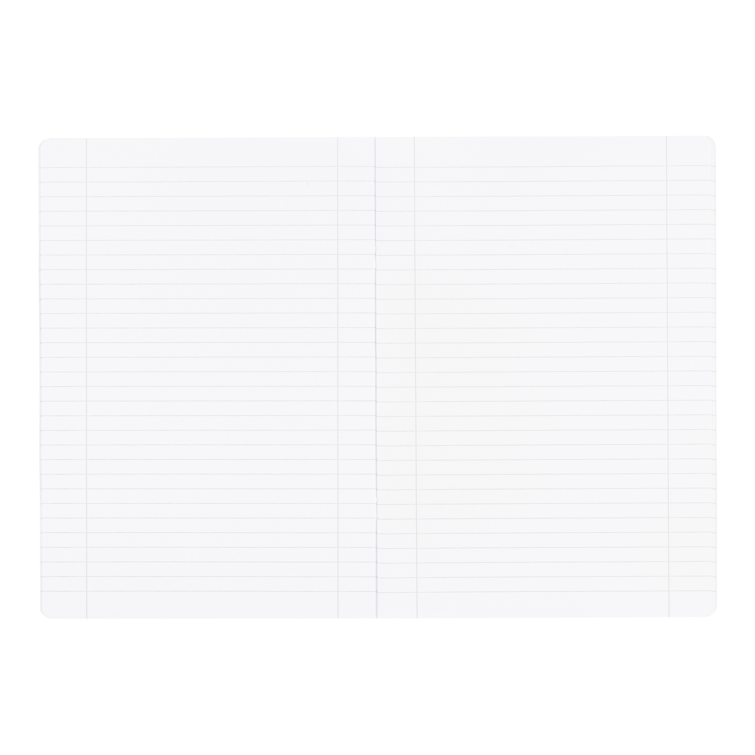 OXFORD Schulheft A4 Liniert mit Hilfsrand Blau - Confetti Campus