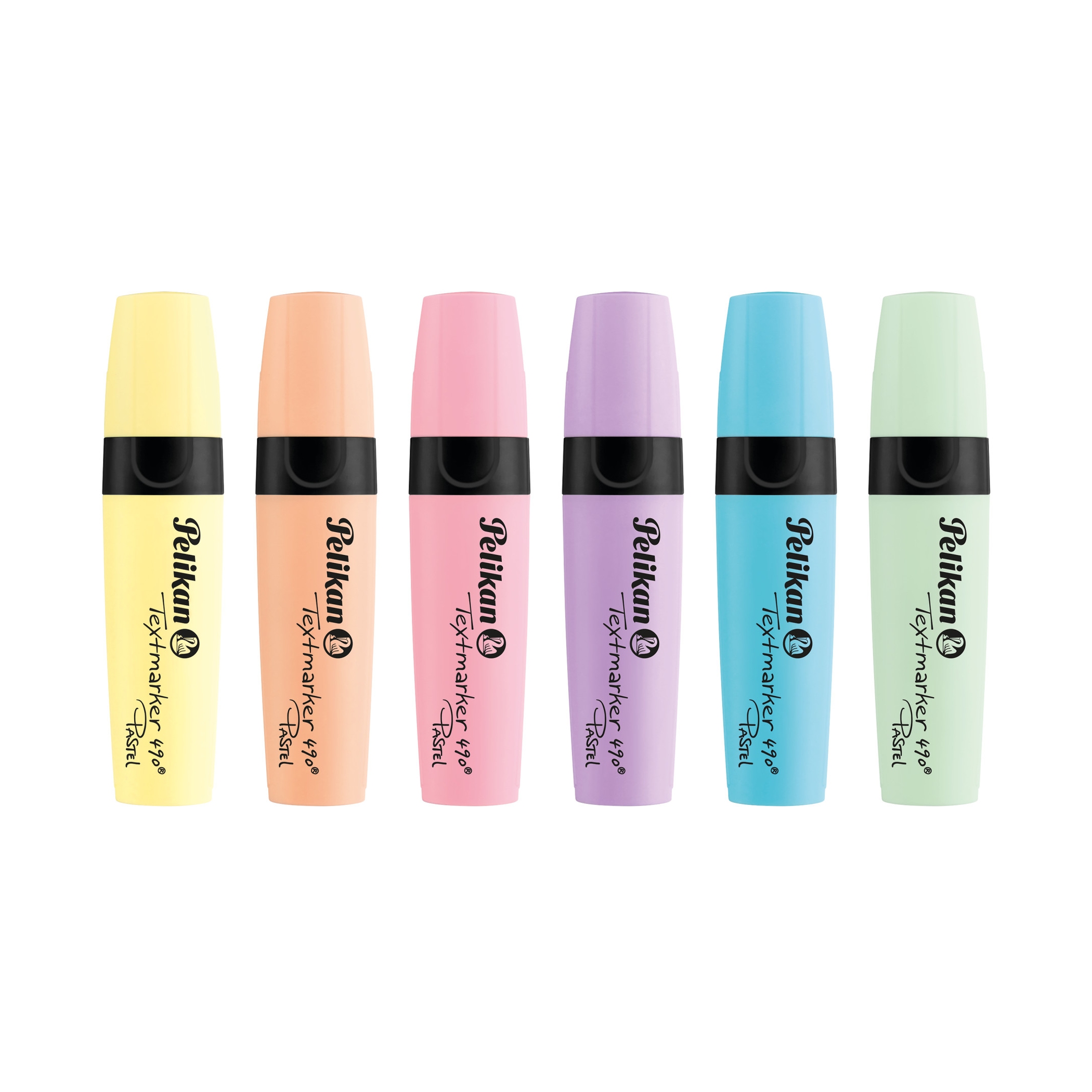 PELIKAN Textmarker Pastell 6er Pack - Confetti Campus