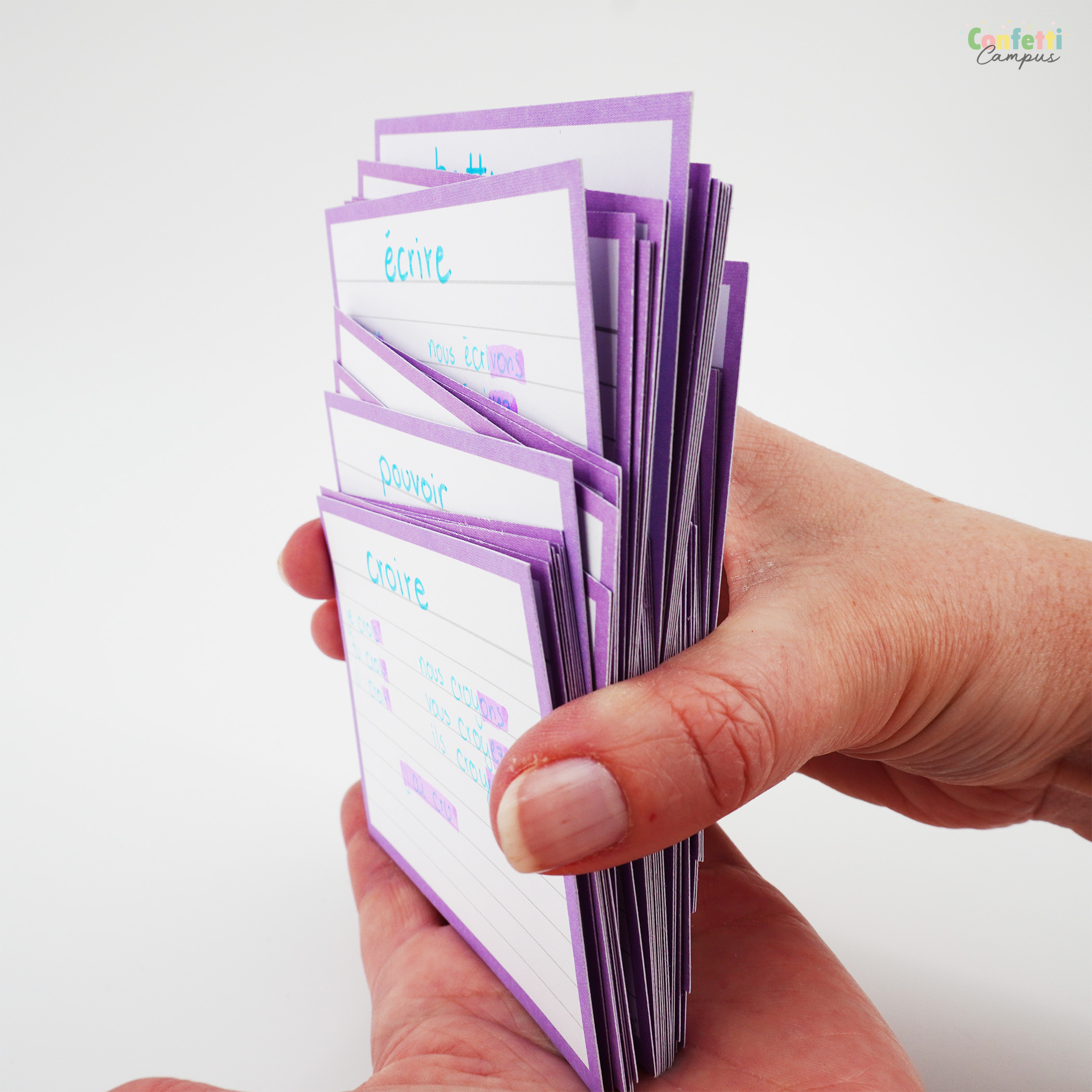 Leitner Flashcards® Leitner System Starterset - Confetti Campus